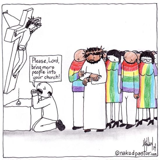 LGBTQ Christian cartoons reveal God's love for all